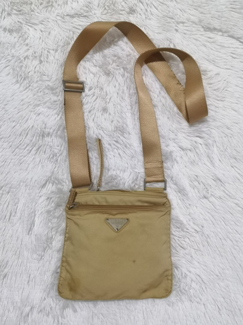 Vintage Prada Small Sling Bag, Luxury, Bags & Wallets on Carousell
