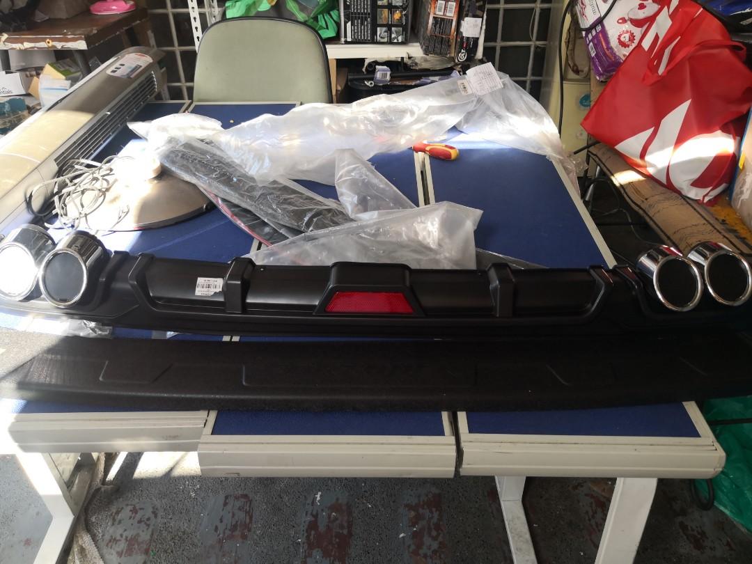 vios rear bumper guard, Car Parts & Accessories, Body Parts and ...