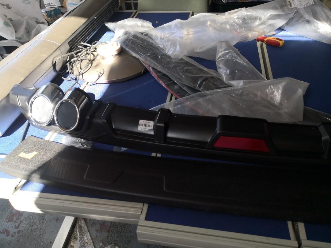 vios rear bumper guard, Car Parts & Accessories, Body Parts and ...