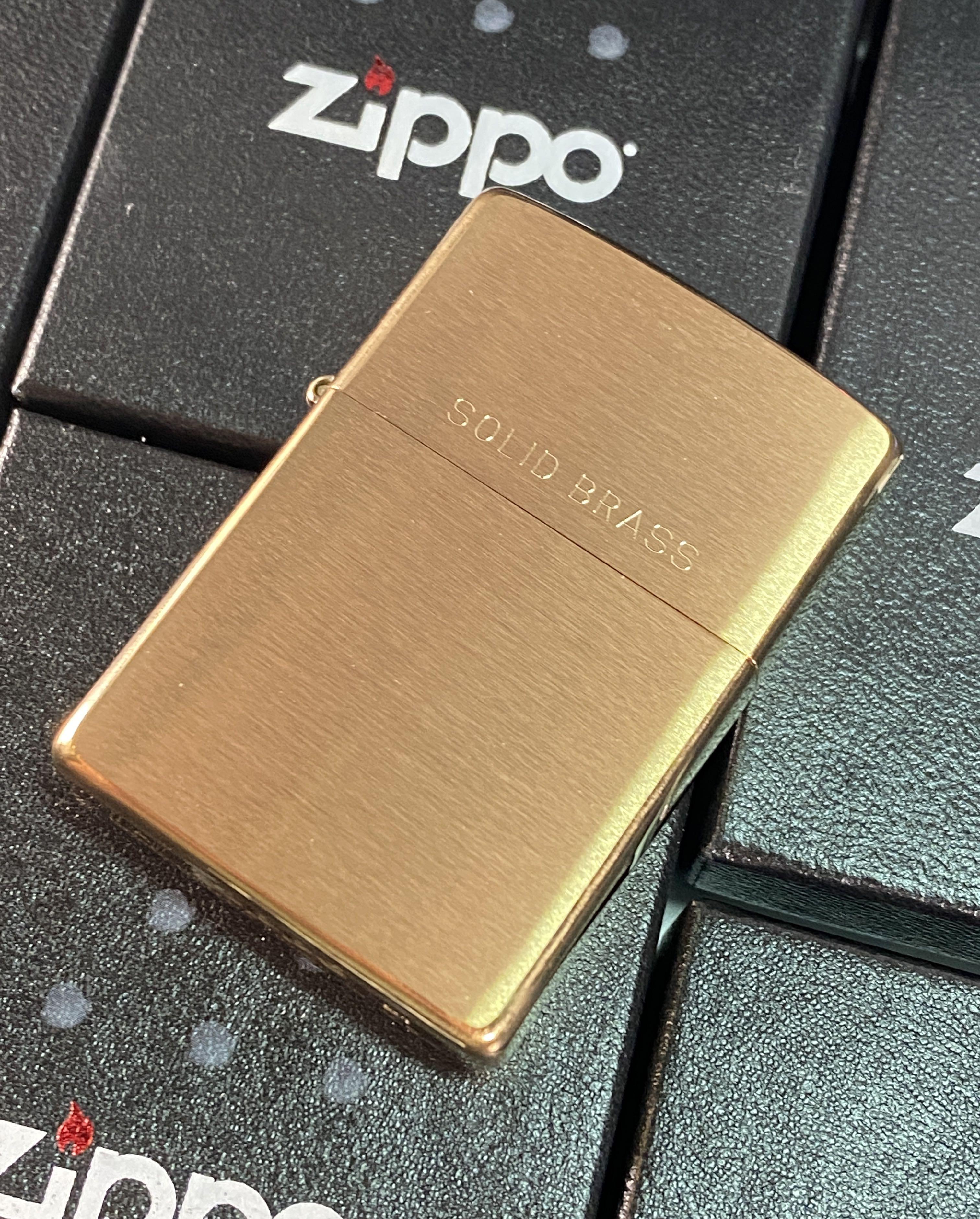 Zippo solid brass lighter 銅色打火機, 興趣及遊戲, 手作＆自家設計, 文具及工藝 - 手作 - Carousell