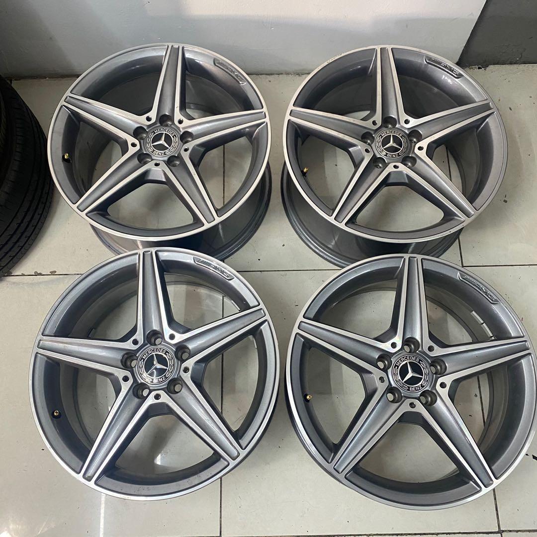 18" Original Mercedes-Benz AMG Rims, Car Accessories, Tyres & Rims on ...