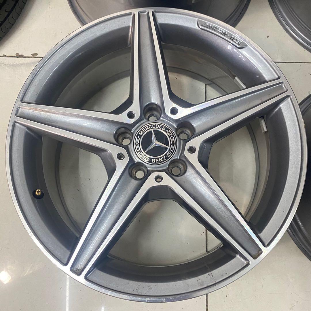 18" Original Mercedes-Benz AMG Rims, Car Accessories, Tyres & Rims on ...
