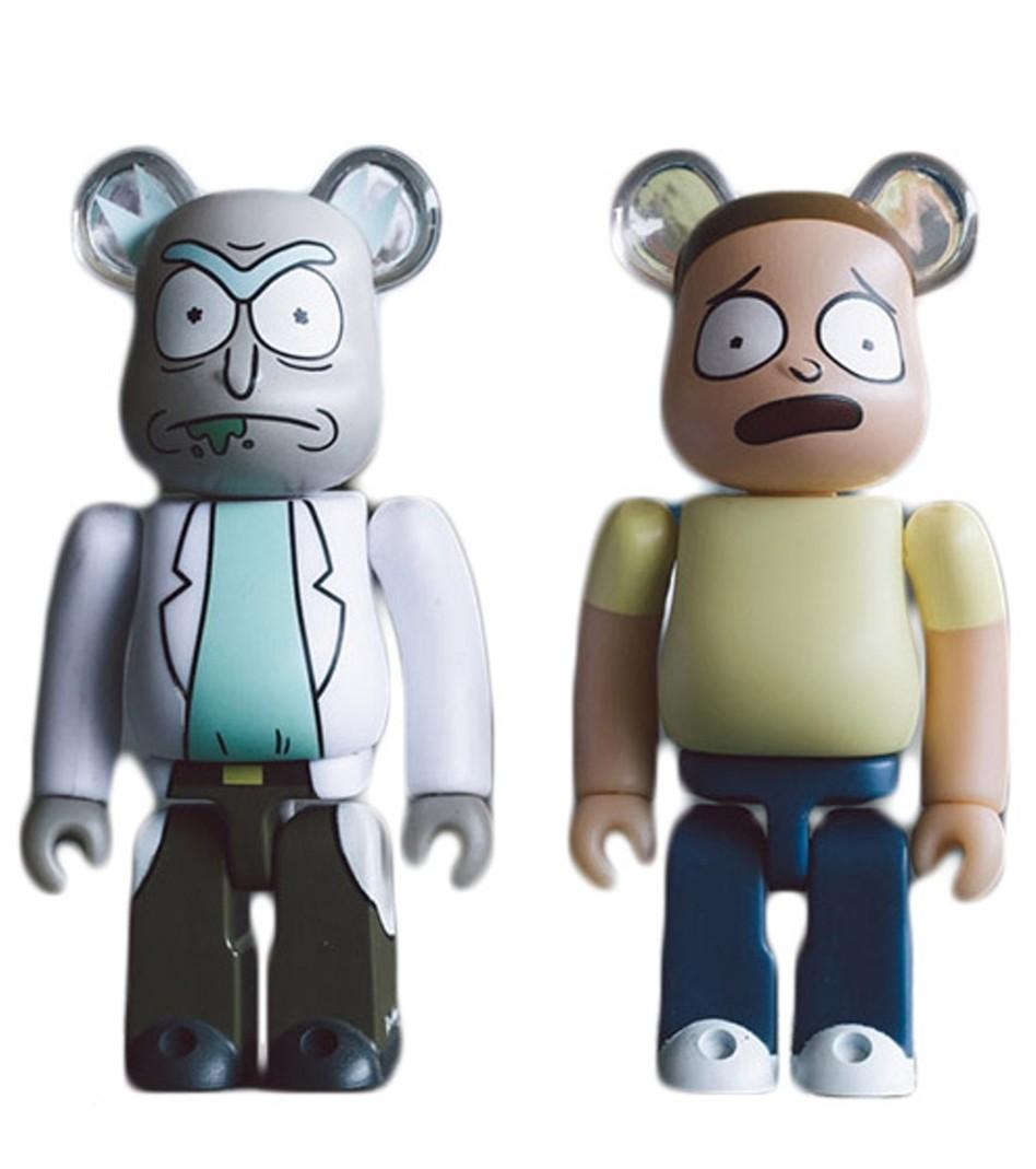 Rick & Morty X BE@RBRICK 400% (Exclusive), Hobbies & Toys, Toys & Games ...