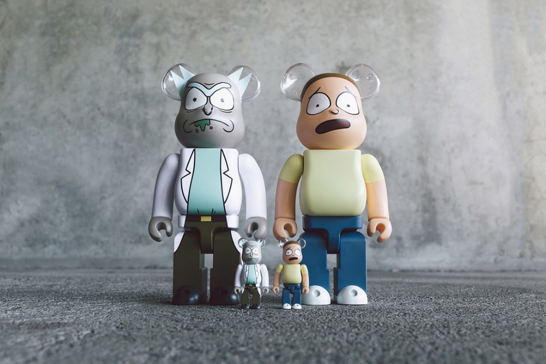 Rick & Morty X BE@RBRICK 400% (Exclusive), Hobbies & Toys, Toys & Games ...
