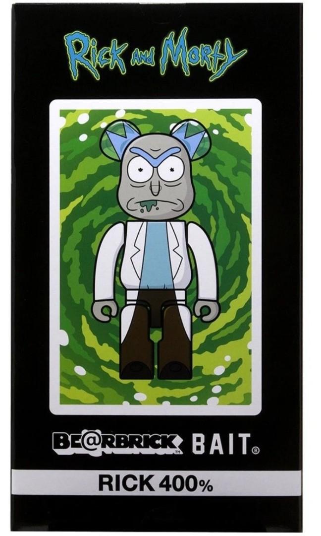 Rick & Morty X BE@RBRICK 400% (Exclusive), Hobbies & Toys, Toys & Games ...