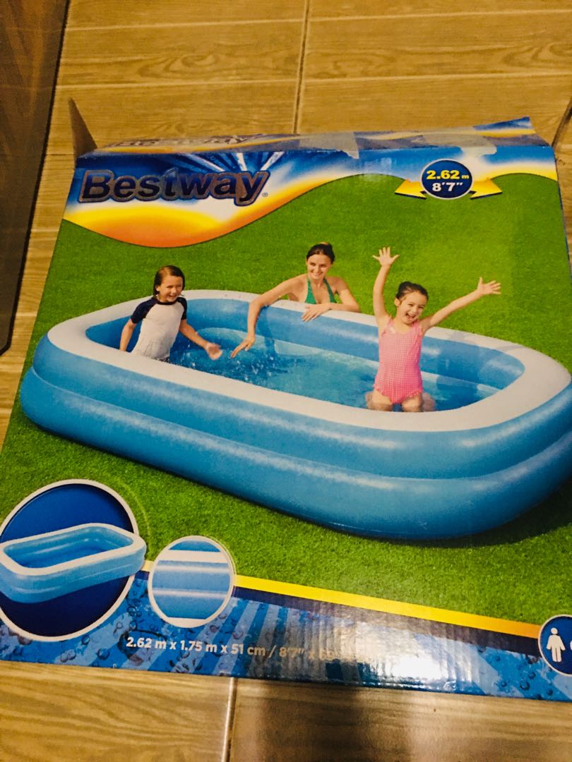 Bestway inflatable pool, Sports Equipment, Sports & Games, Water Sports ...