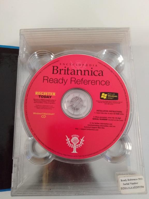Britannica Ultimate Reference Pack (CD Encyclopedia), Hobbies & Toys ...