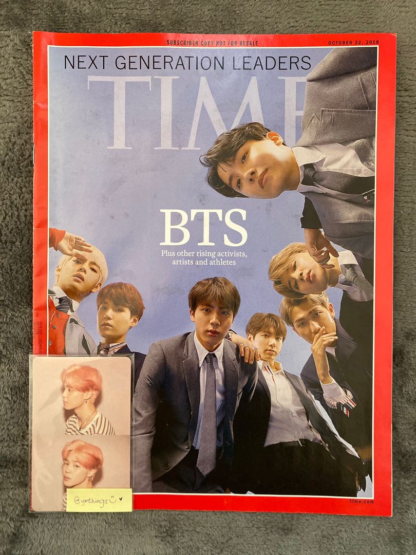BTS Time Magazine, Hobbies & Toys, Memorabilia & Collectibles, K-Wave ...