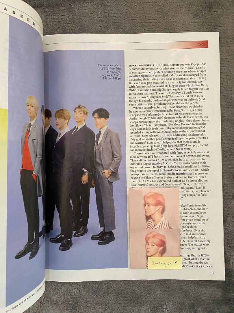 BTS Time Magazine, Hobbies & Toys, Memorabilia & Collectibles, K-Wave ...