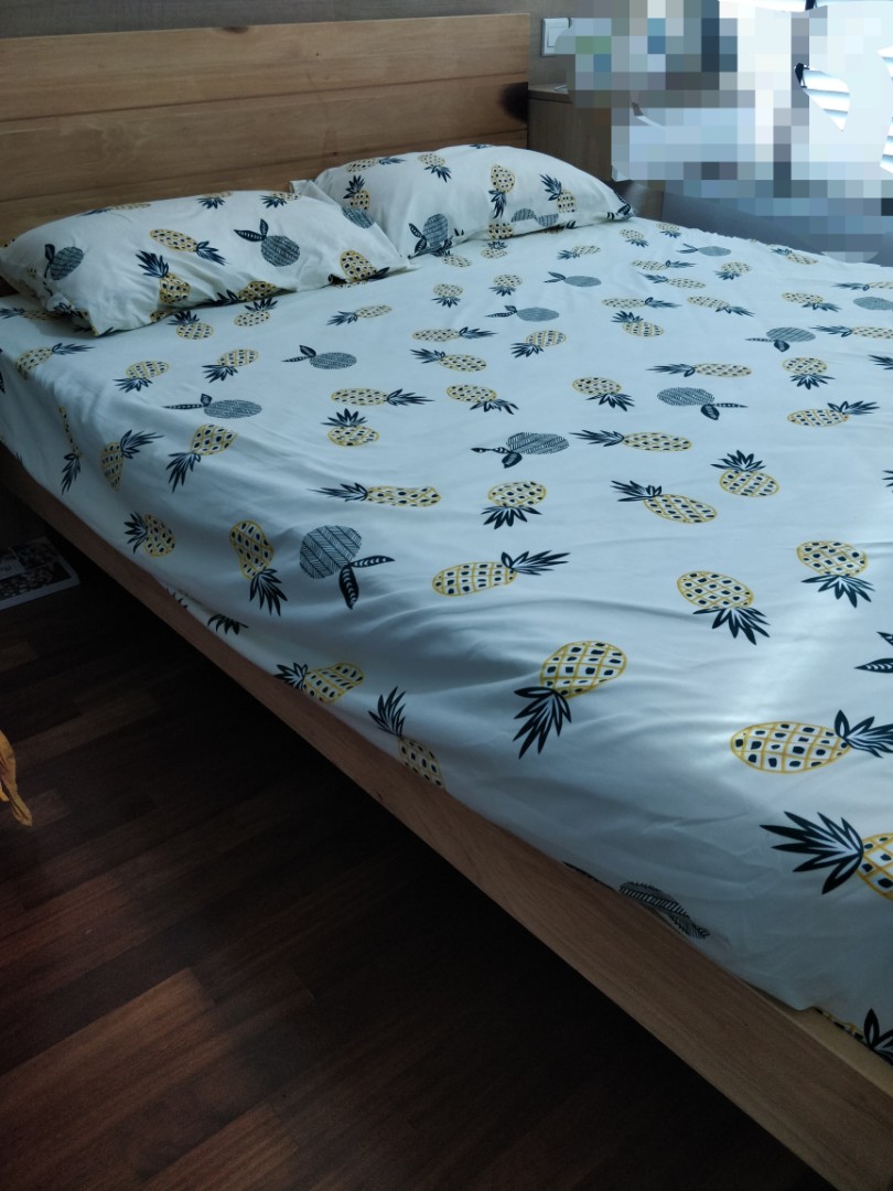 Castlery bed frame, Furniture & Home Living, Furniture, Bed Frames ...