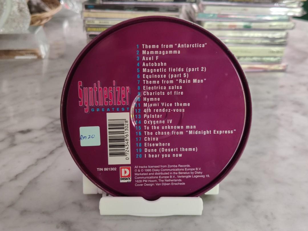 (CD) Synthesizer Greatest Hits, Hobbies & Toys, Music & Media, CDs ...