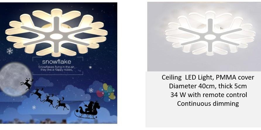 Ceiling LED feature light, Furniture & Home Living, Lighting & Fans ...