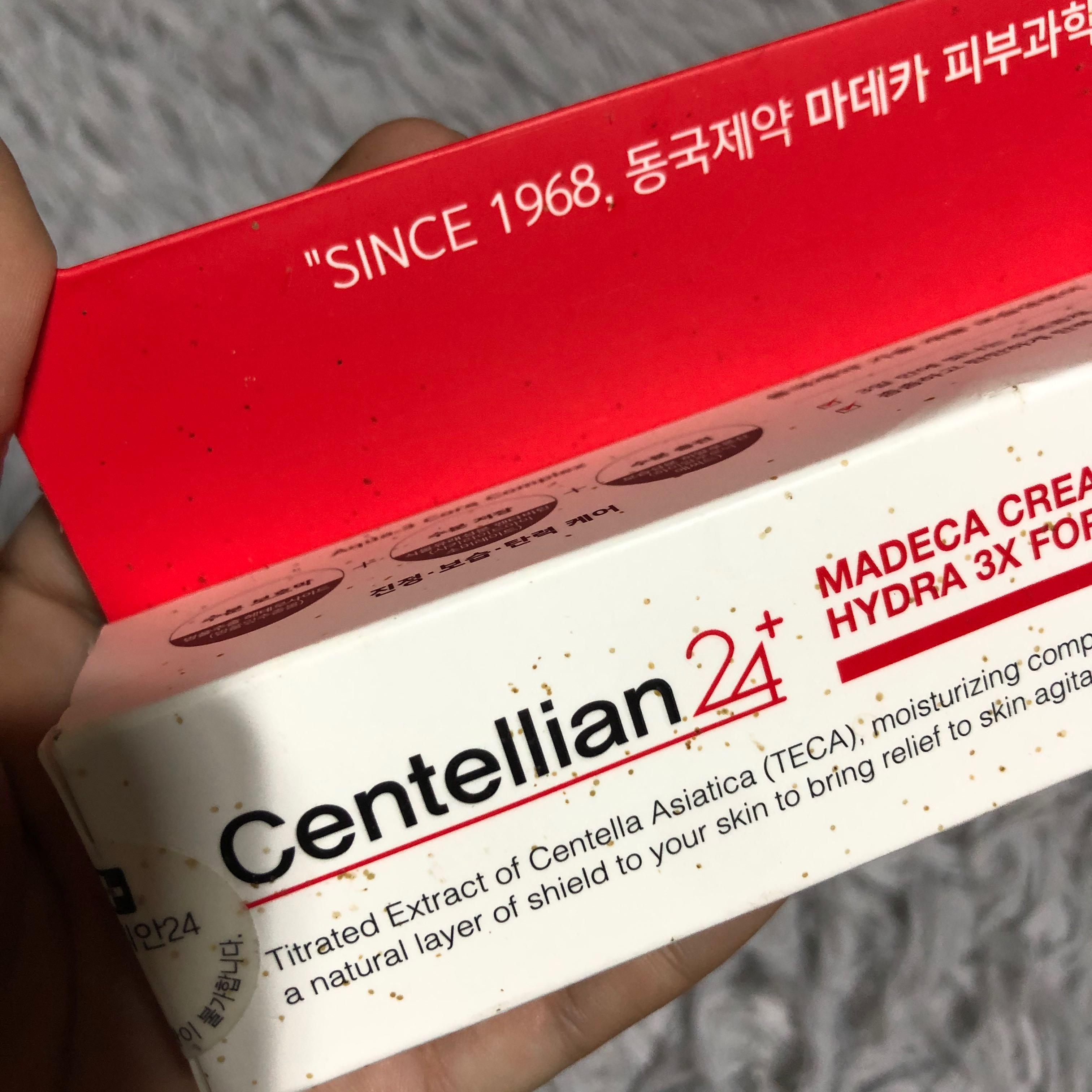 Centellian 24+ Madeca Cream Hydra 3x Formula, Beauty & Personal Care ...