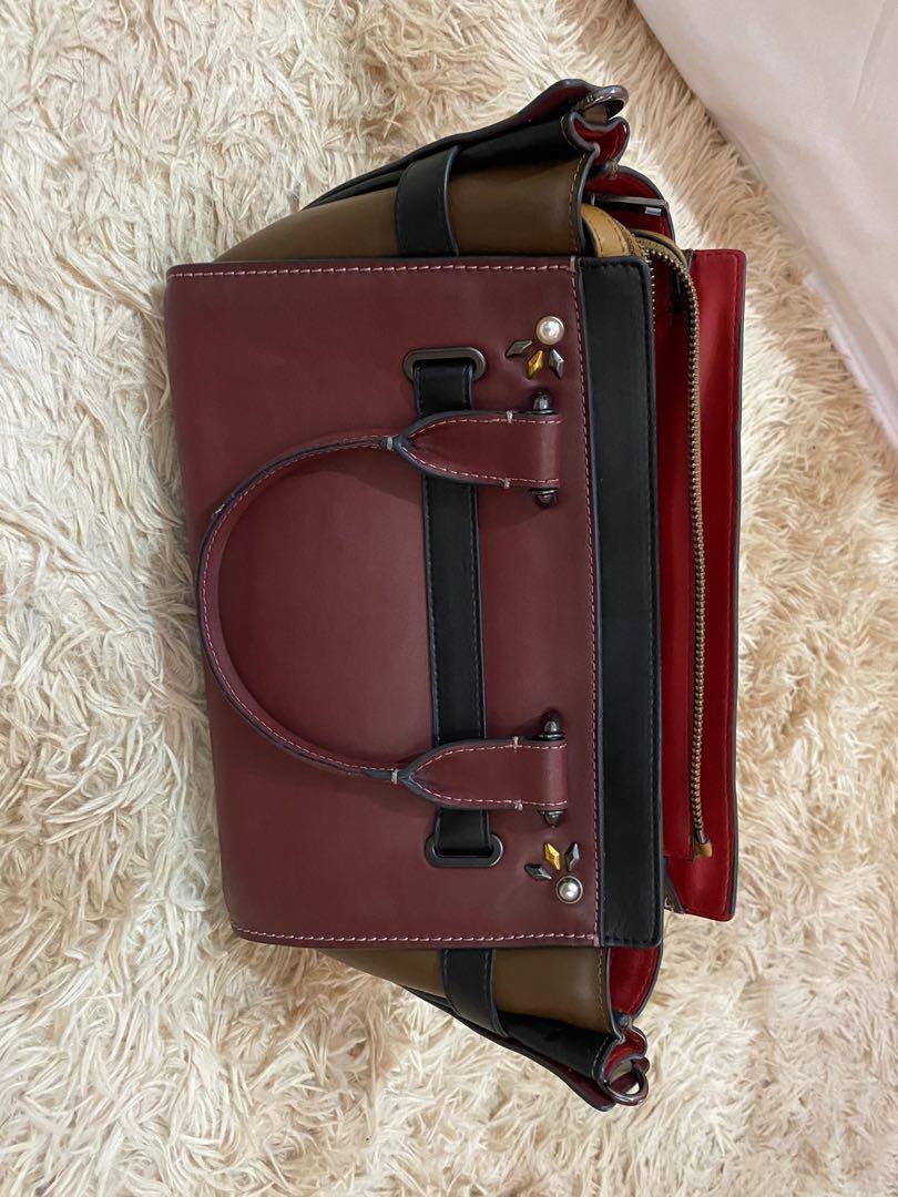 TURUN HARGA! Coach swagger rivets 27, Fesyen Wanita, Tas & Dompet di ...