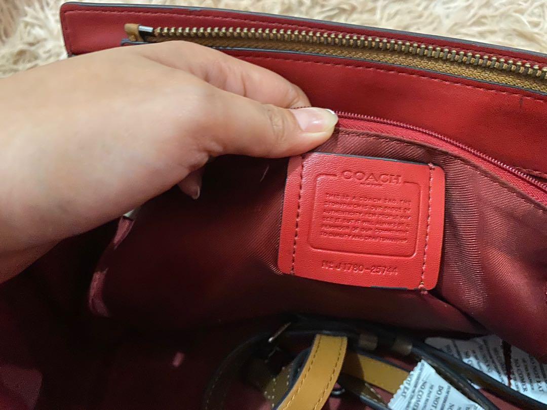 TURUN HARGA! Coach swagger rivets 27, Fesyen Wanita, Tas & Dompet di ...