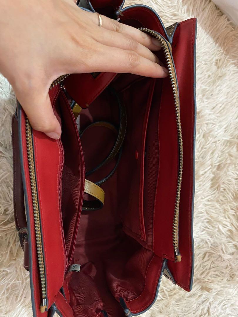 TURUN HARGA! Coach swagger rivets 27, Fesyen Wanita, Tas & Dompet di ...