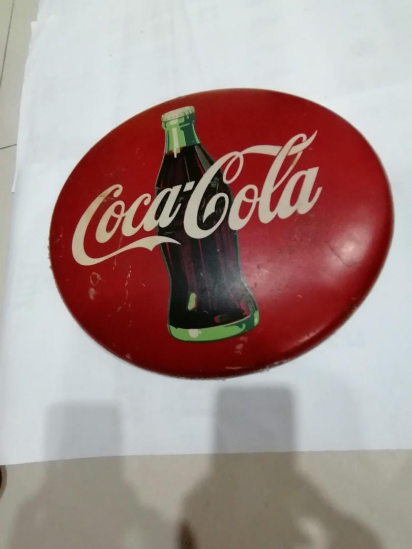 25)Coca cola sign board, Hobbies & Toys, Collectibles & Memorabilia ...