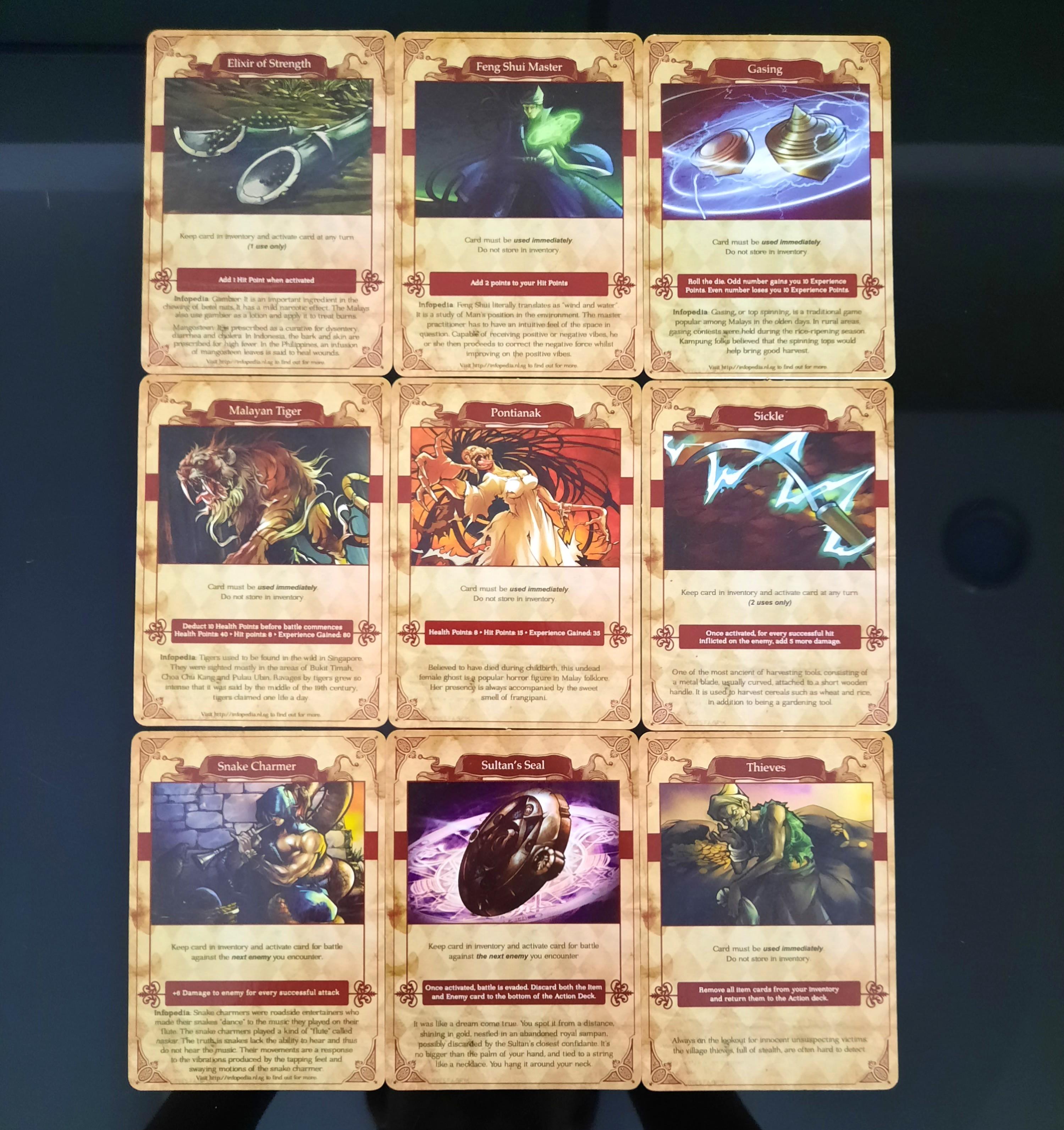 Conquest Cards ~ Legend of Bukit Merah (NLB 2011), Hobbies & Toys, Toys ...