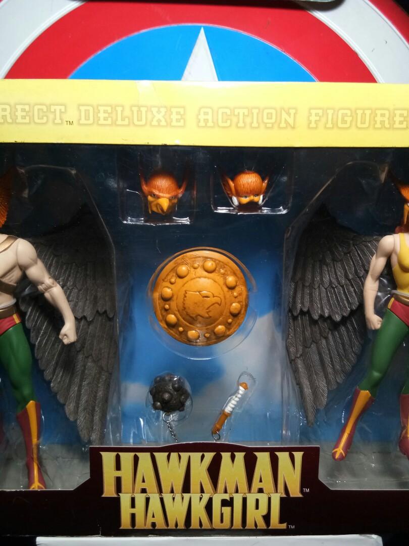DC Direct Classic Silver Age Hawkman and Hawkgirl 2-Pack Deluxe Box Set ...