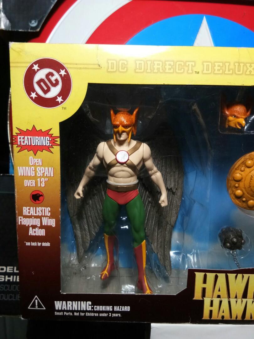 DC Direct Classic Silver Age Hawkman and Hawkgirl 2-Pack Deluxe Box Set ...