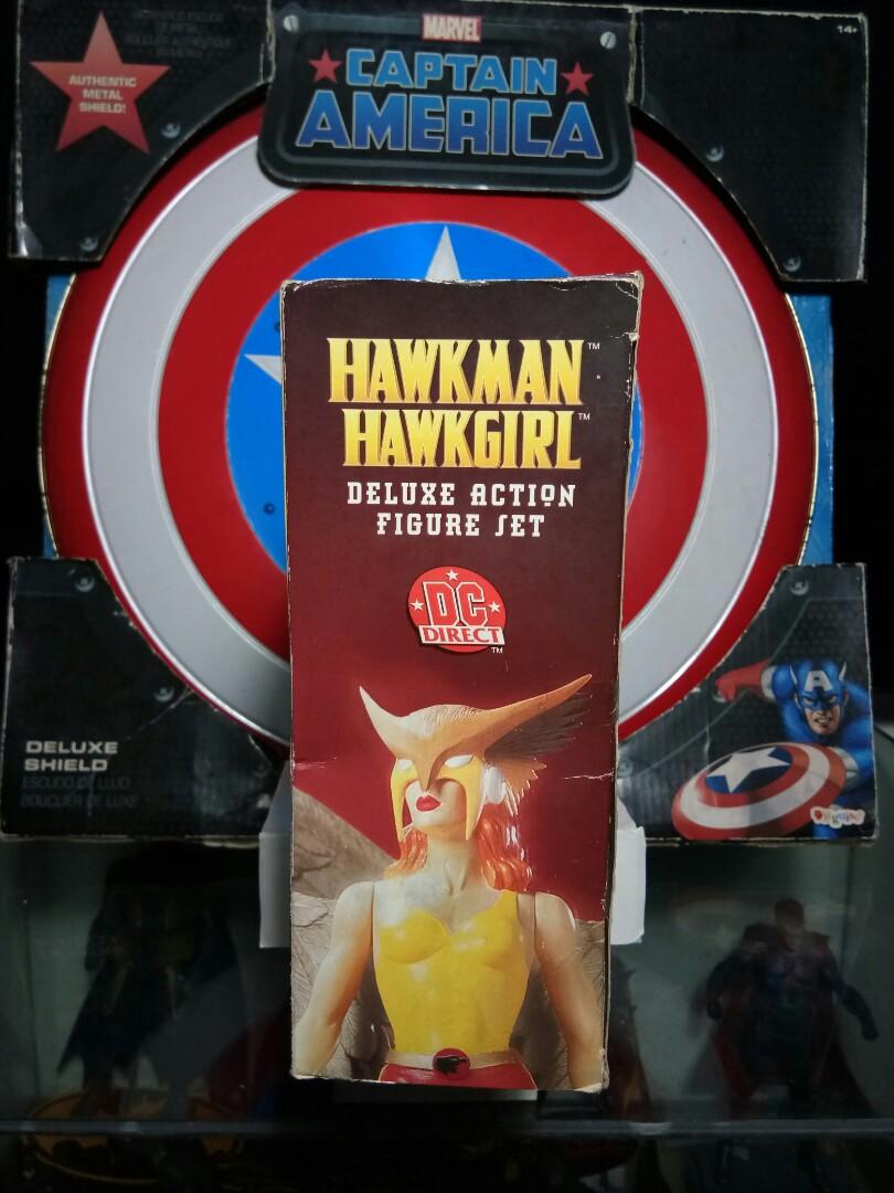 DC Direct Classic Silver Age Hawkman and Hawkgirl 2-Pack Deluxe Box Set ...