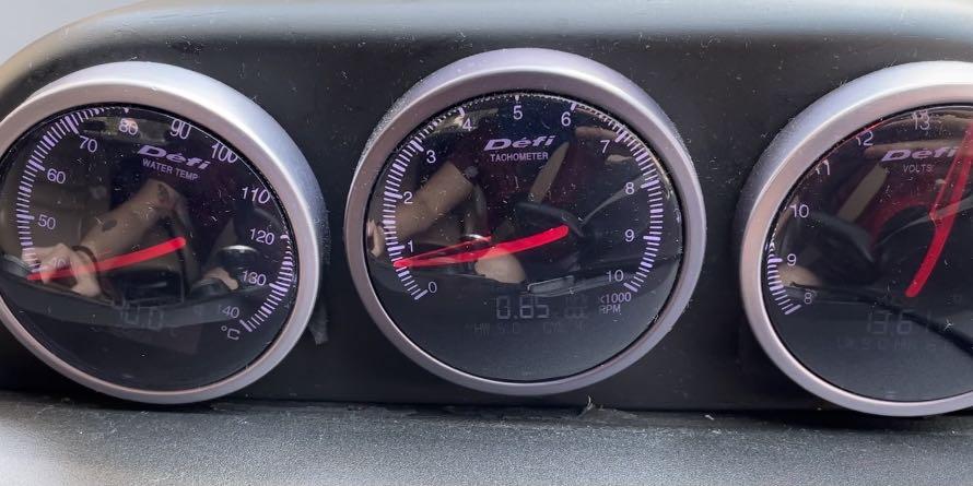 Defi Gauge set RPM Battery Water temperature, Car Accessories ...