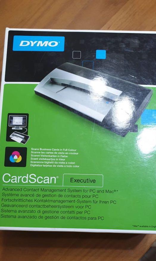 Dymo Card Scan Name Card Scanner, Computers & Tech, Printers, Scanners ...