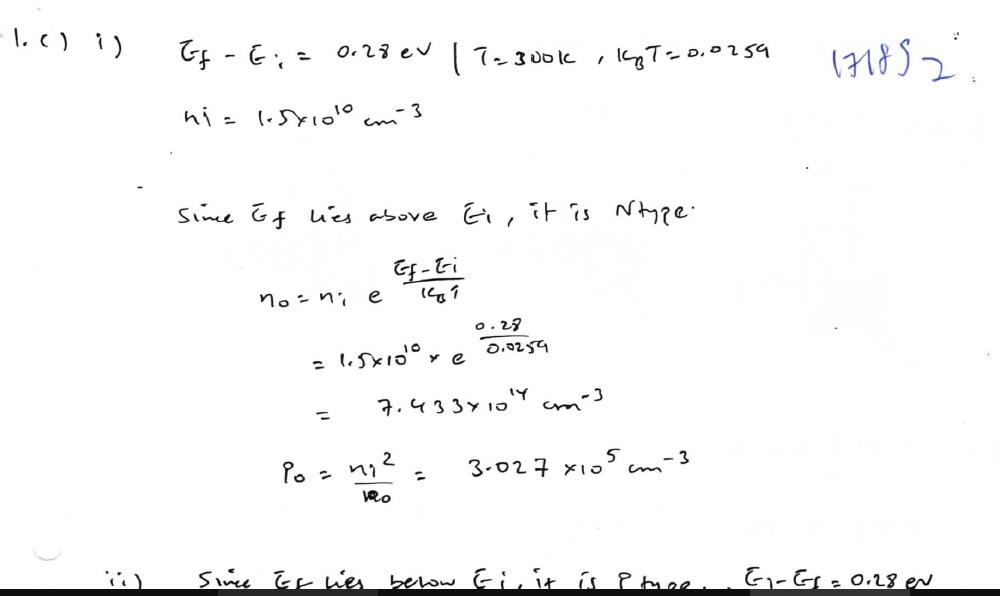 EE2003 Semiconductor Quiz, IRA, Assignment, Lab, PYP, Tutorial ...