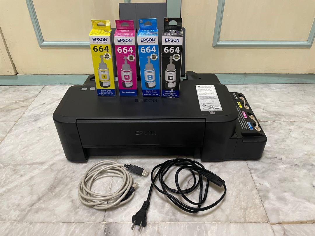 EPSON L120 Printer with Ink package, Computers & Tech, Printers ...
