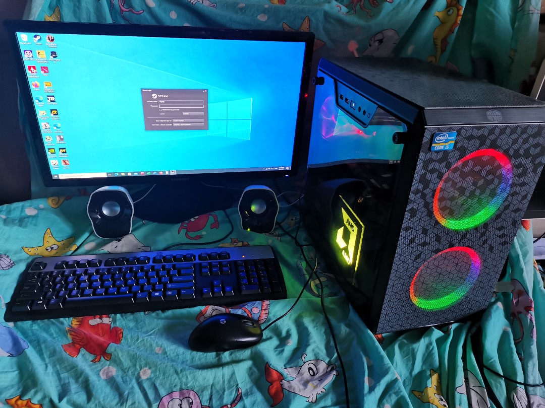 Full set i5 Gaming full Set Desktop Computer., Computers & Tech, Parts ...