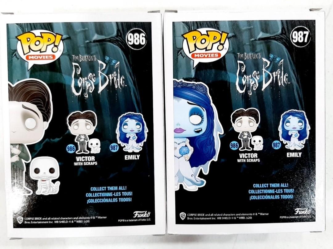 Funko Pop! Corpse Bride Set, Hobbies & Toys, Toys & Games on Carousell