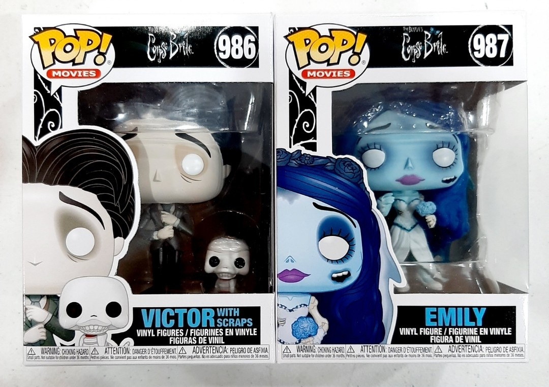 Funko Pop! Corpse Bride Set, Hobbies & Toys, Toys & Games on Carousell