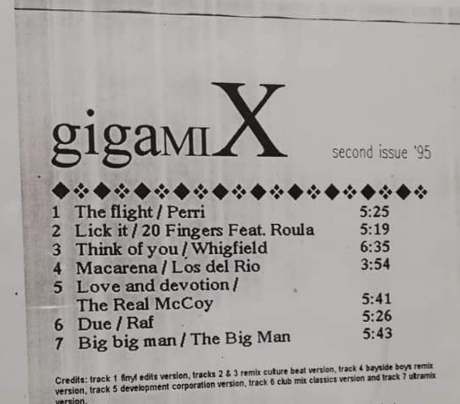 GIGAMIX BOOTLEG REMIX VINYL RECORD, Hobbies & Toys, Music & Media ...