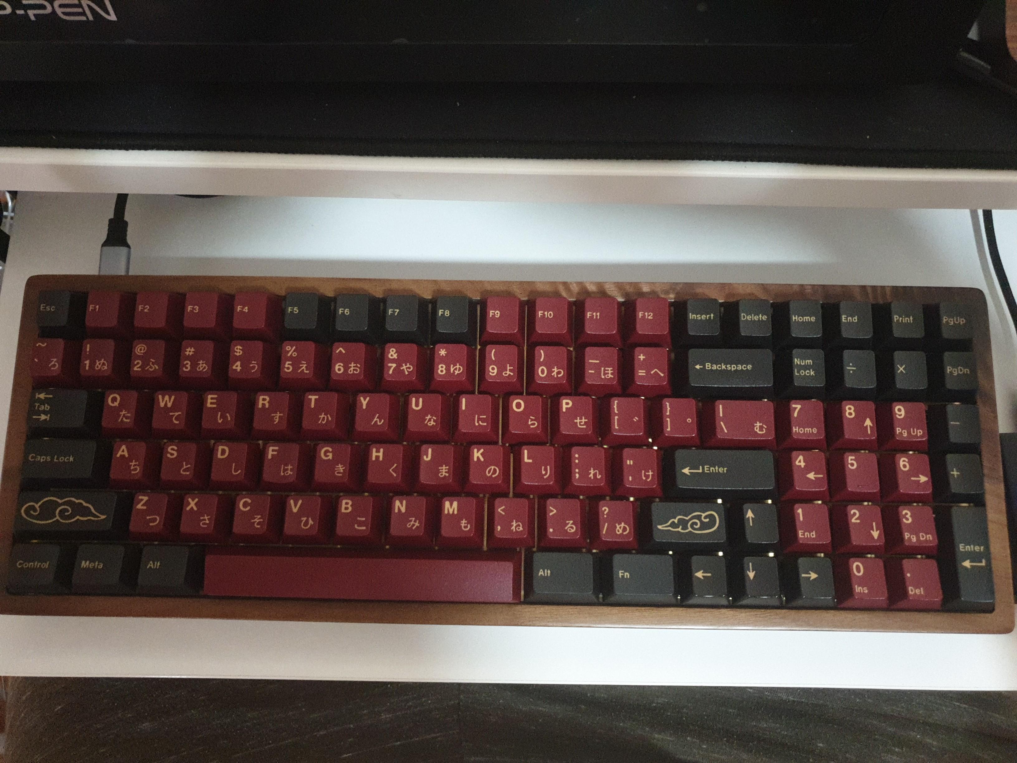 GMK Red Samurai 1800, Computers & Tech, Parts & Accessories, Computer ...