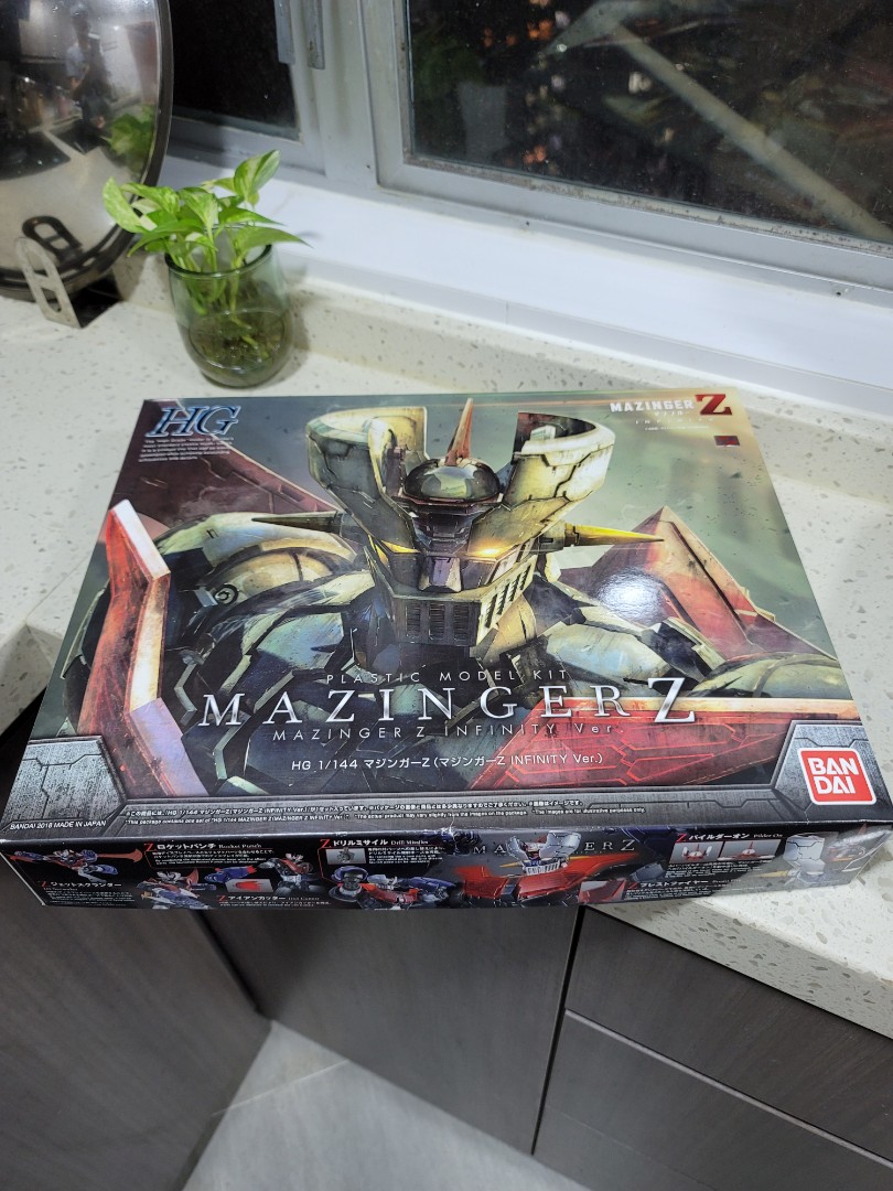 HG 鐵甲萬能俠 Mazinger Z 1/144 模型, 興趣及遊戲, 玩具 & 遊戲類 - Carousell