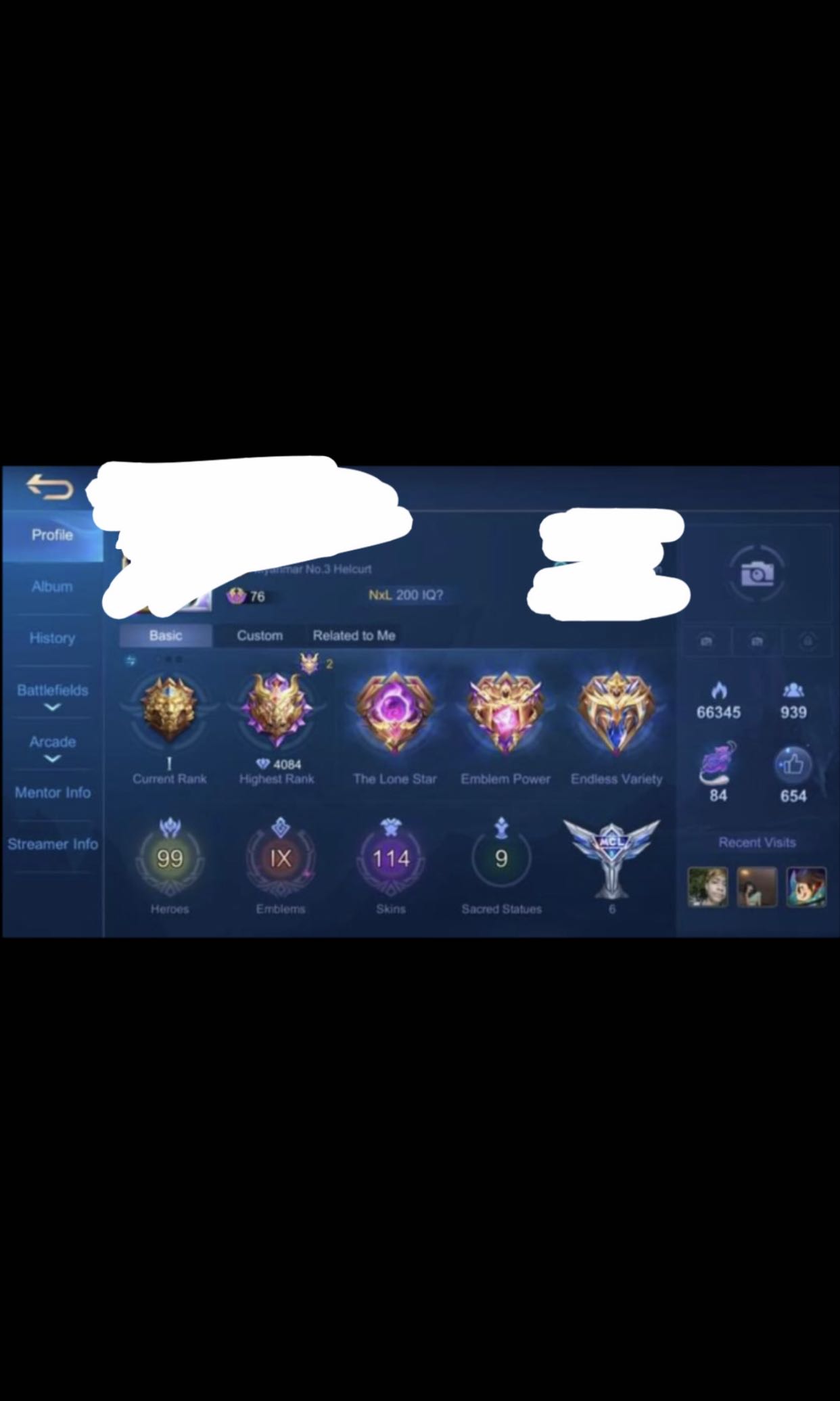 High mmr and rank mlbb account, Video Gaming, Gaming Accessories, Game ...