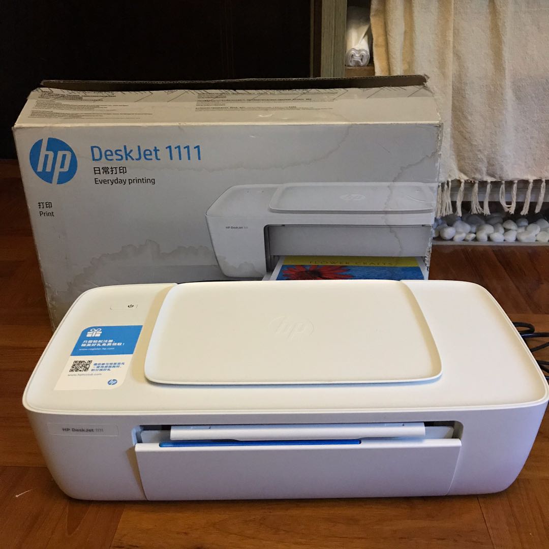 全新HP Deskjet 1111 Printer 彩色噴墨打印機, 電腦＆科技, 打印機及影印機 - Carousell