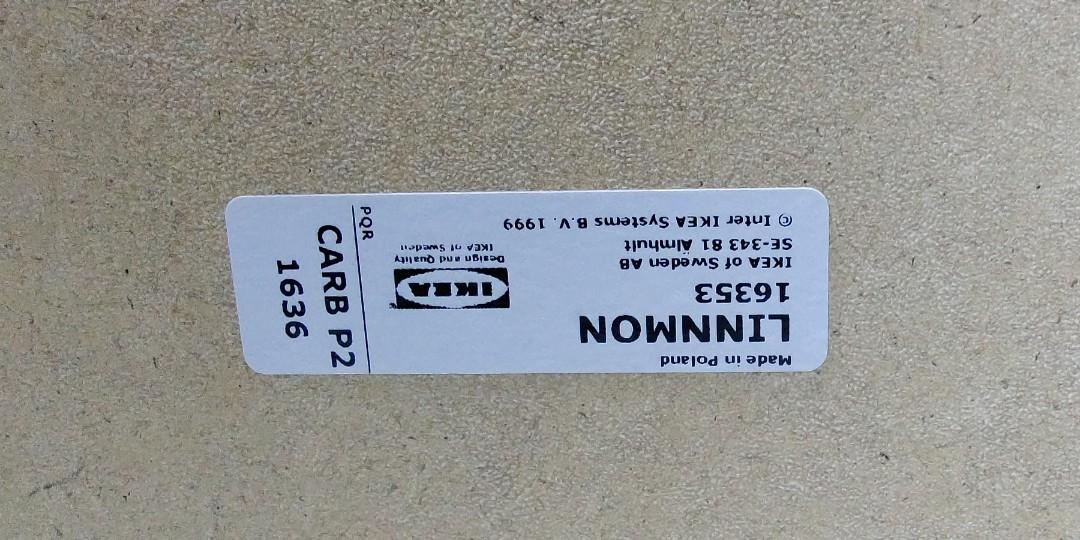 Ikea Linnmon 2 meter table with legs, Furniture & Home Living ...