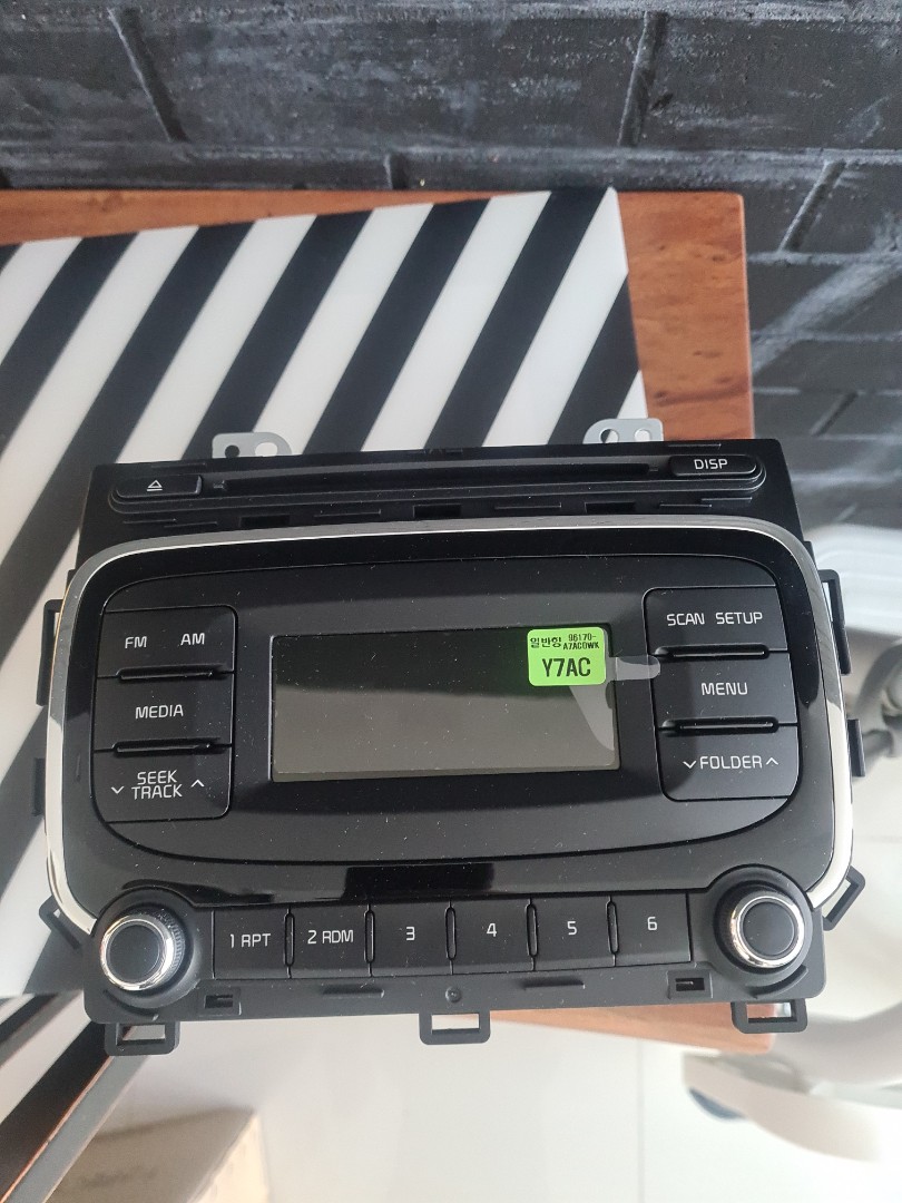 Kia Car Radio CD Player, Car Accessories, Accessories on Carousell