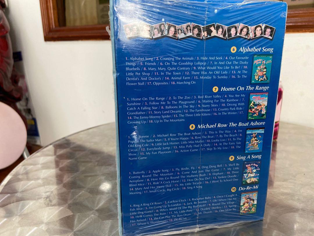 Listen,Sing & Learn (10 DVD+10 CD & 10 LyricBook)Box set for Children ...