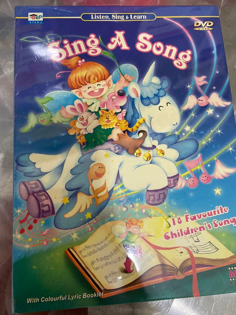 Listen,Sing & Learn (10 DVD+10 CD & 10 LyricBook)Box set for Children ...