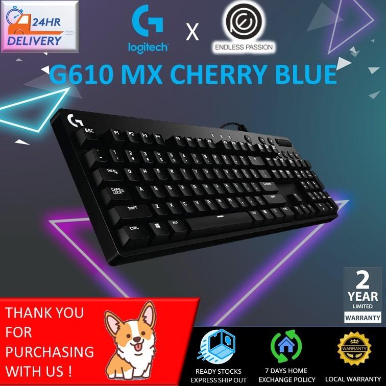 Logitech G610 Mechanical Gaming Keyboard - MX Cherry Blue switch ...