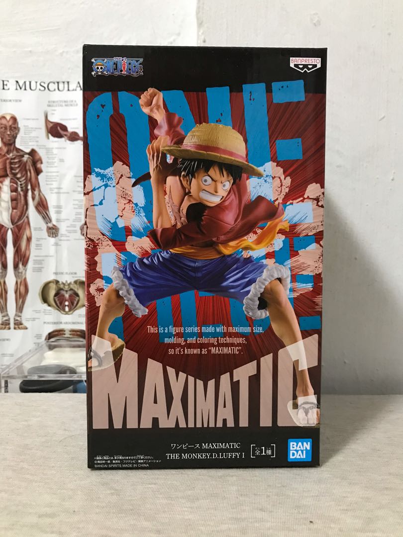 Luffy (One Piece)- Maximatic, Hobbies & Toys, Toys & Games on Carousell