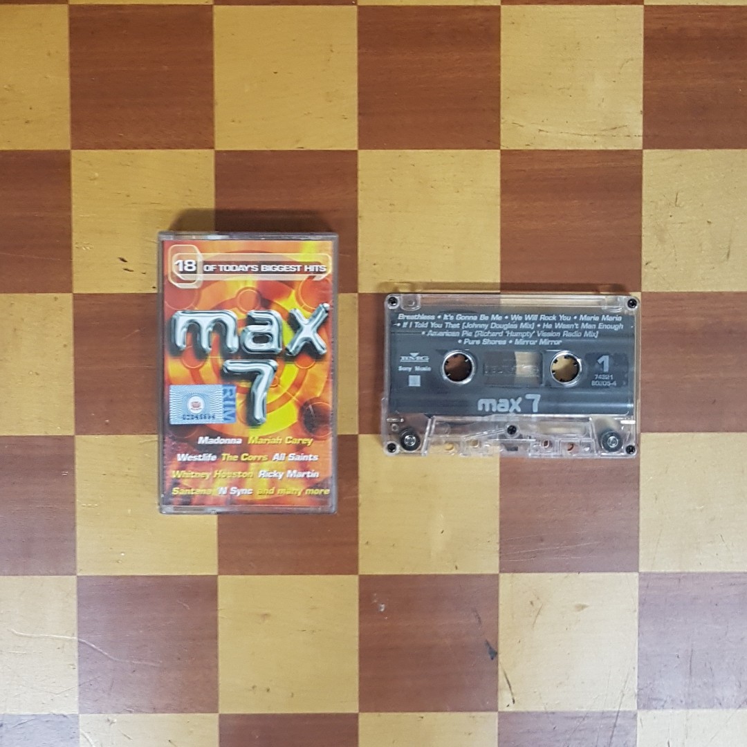 MAX 7 : Compilation - Cassette, Hobbies & Toys, Music & Media, CDs ...