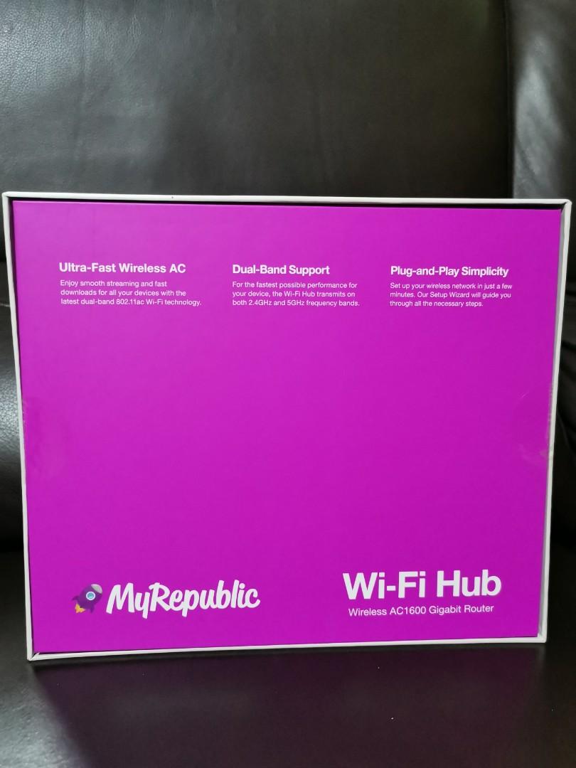 My Republic Wi-fi Hub (Wireless AC1600 Gigabit Router), Computers ...