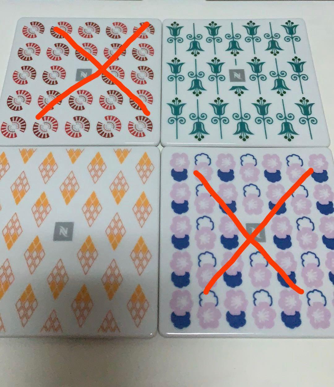 Nespresso Porcelain coasters, Everything Else on Carousell