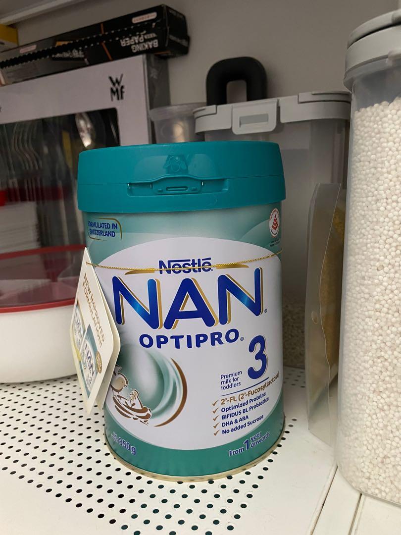 Nestle Nan Optipro Toddler Milk Formula Stage 3, Babies & Kids, Nursing ...