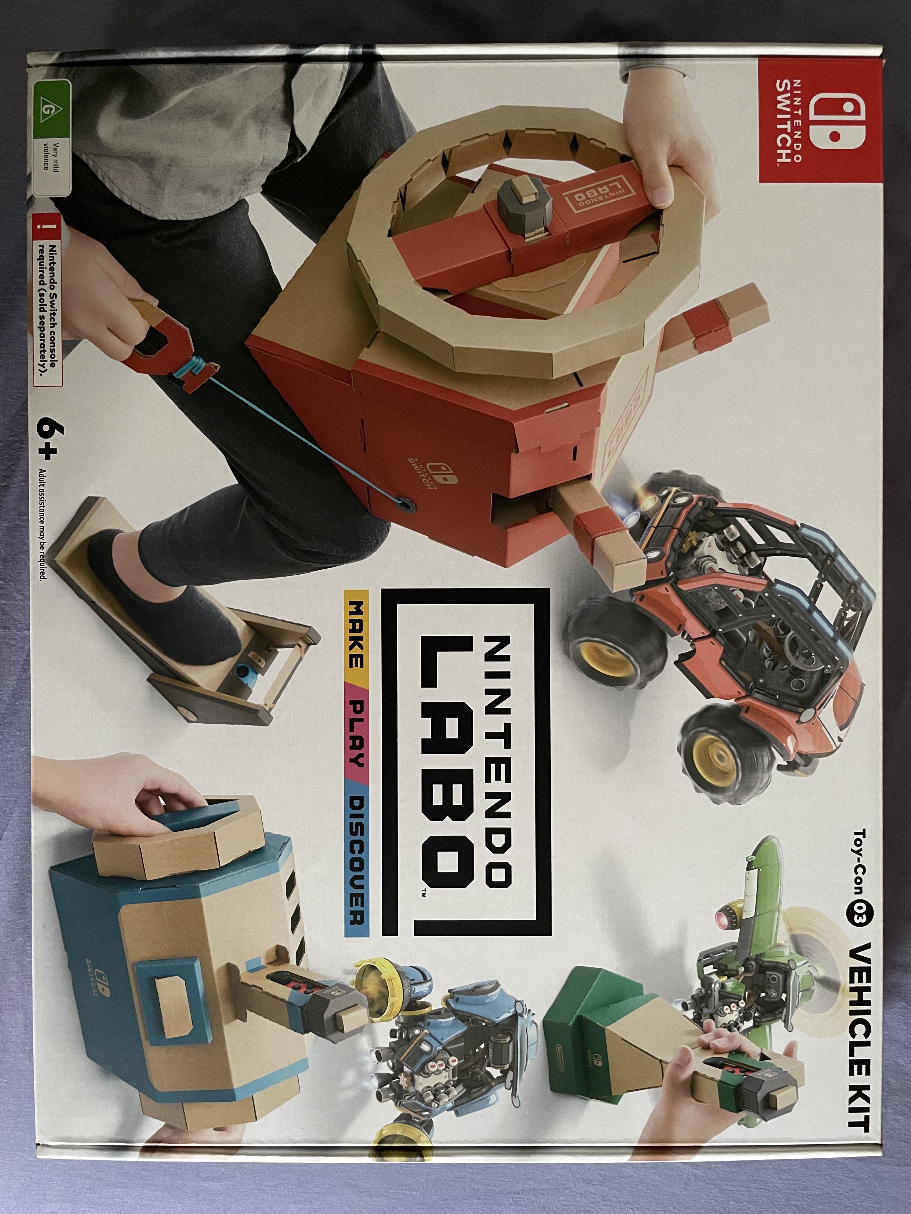 Nintendo Labo 03 Vehicle Kit, Video Gaming, Video Game Consoles ...