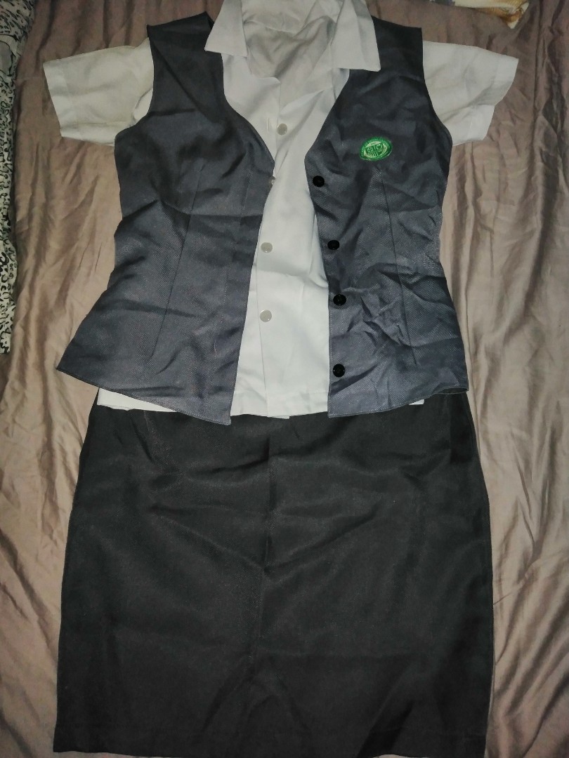 Olfu Complete Uniform Set SHS women's uniform, Women's Fashion ...