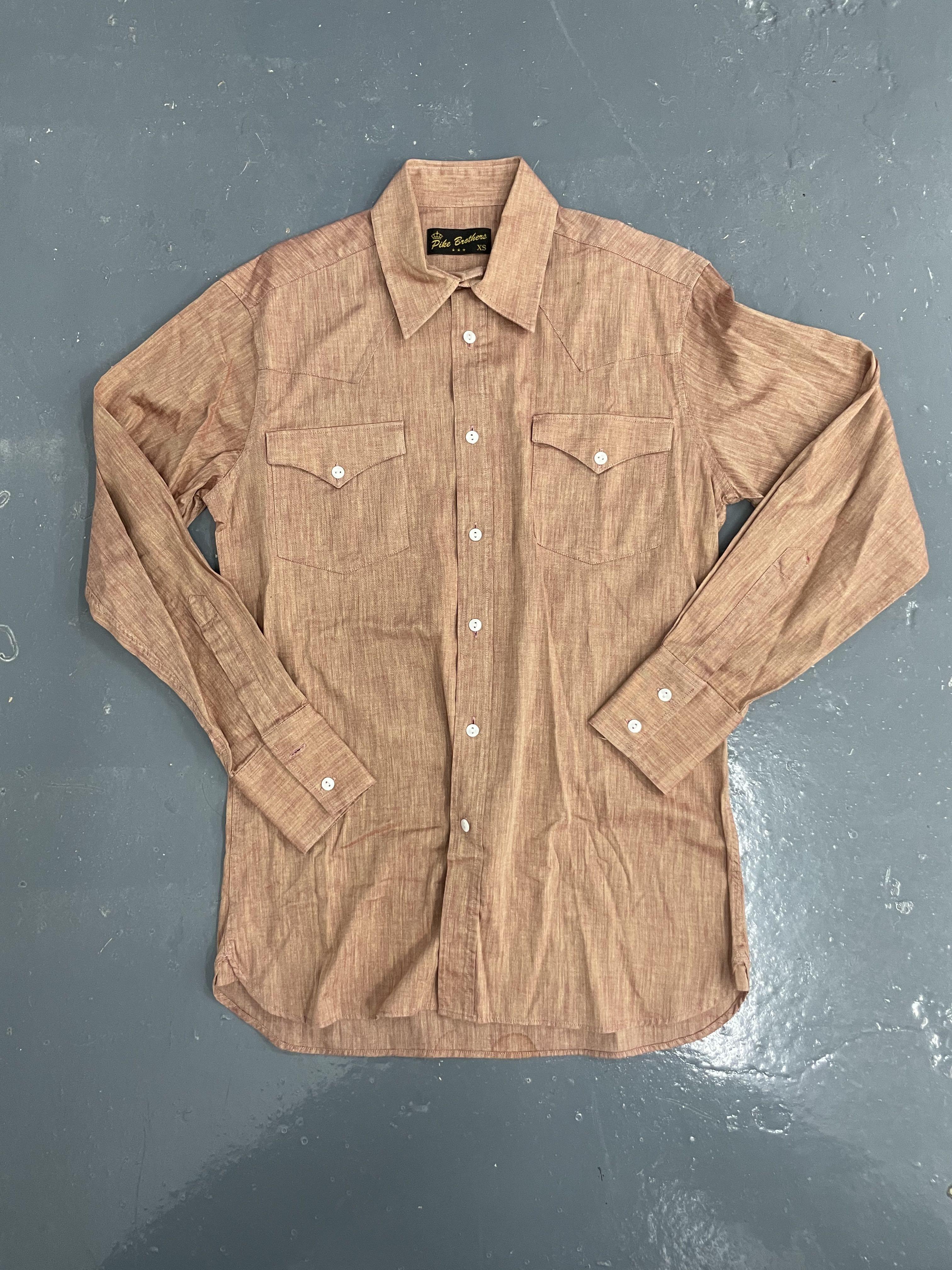 Pike Brother Western Shirt ; Not Orgueil Freewheelers RRL Warehouse Momotaro Studio Dartisan ...